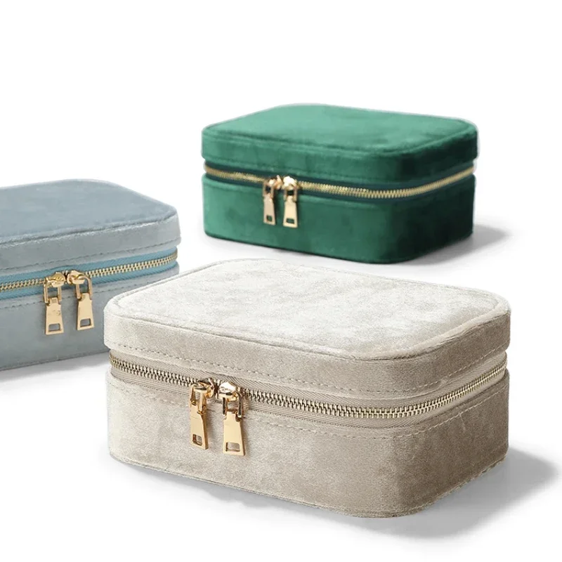 High-end-jewelrystorage-box-Portable-travel-jewelry-storage-box-Light ...