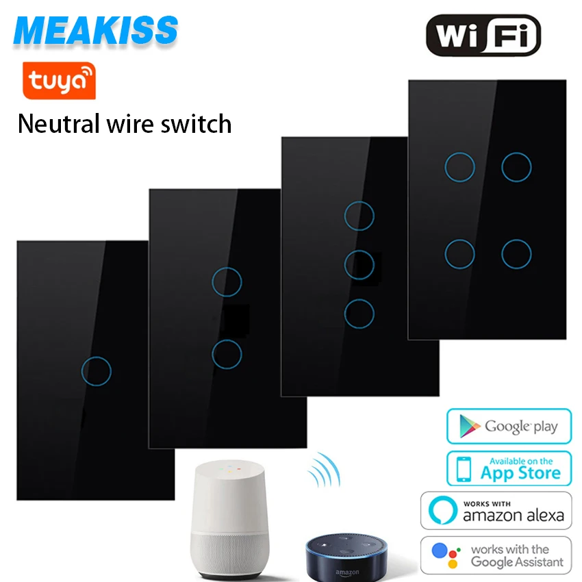 Wifi-Smart-Switch-Smart-life-App-Wireless-Remote-Alexa-Google-home ...