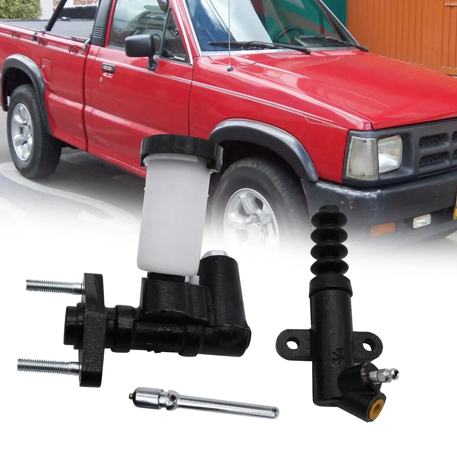 Clutch Master+Slave Cylinder Kit Repair Parts Replacement for Mazda ...