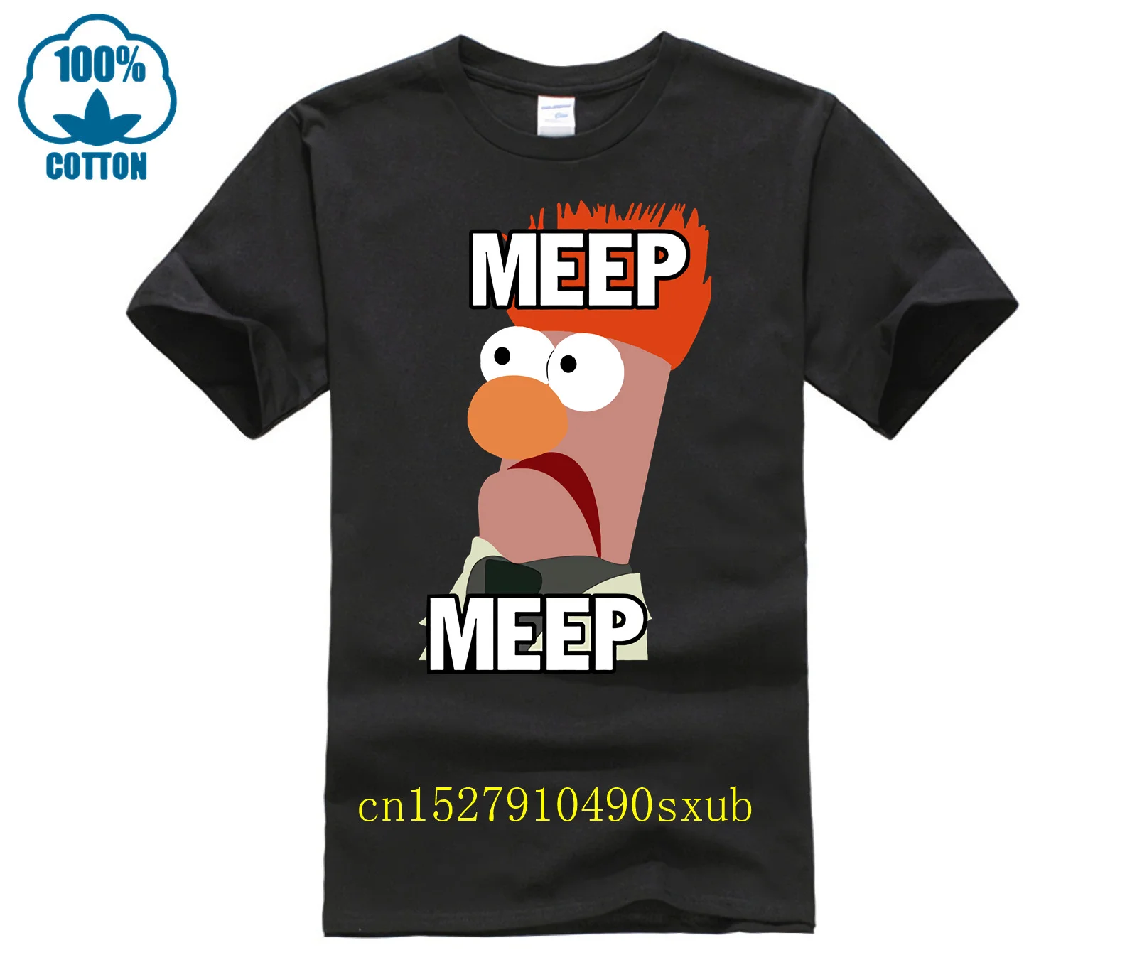 Men Funny T Shirt Fashion Tshirt Meep Meep The Muppet Show And Beaker ...