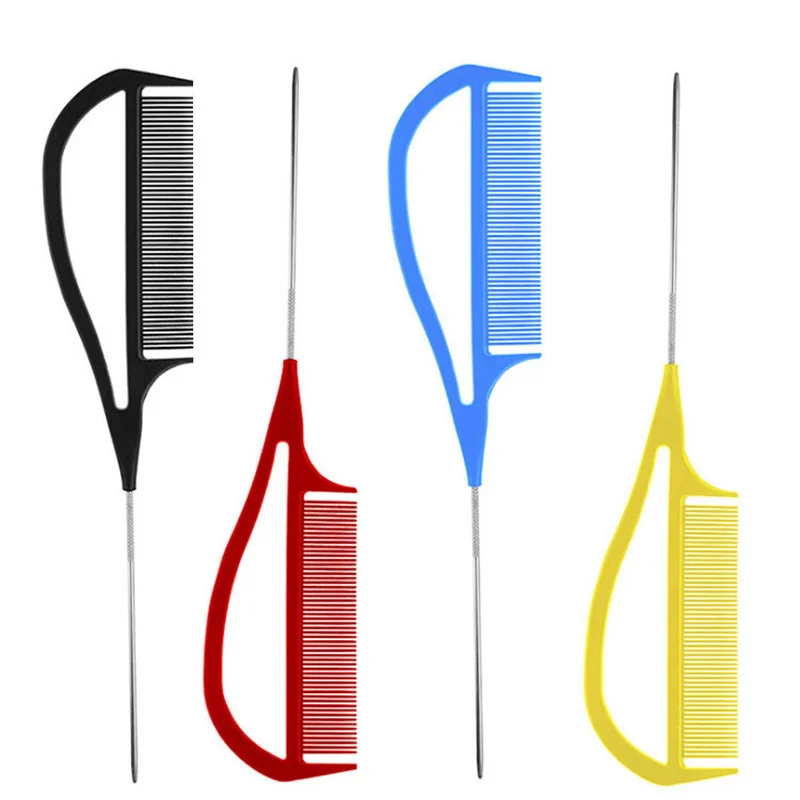 Pointed Tail Combs Professional Barber Accessories Hairdressing Dyeing ...