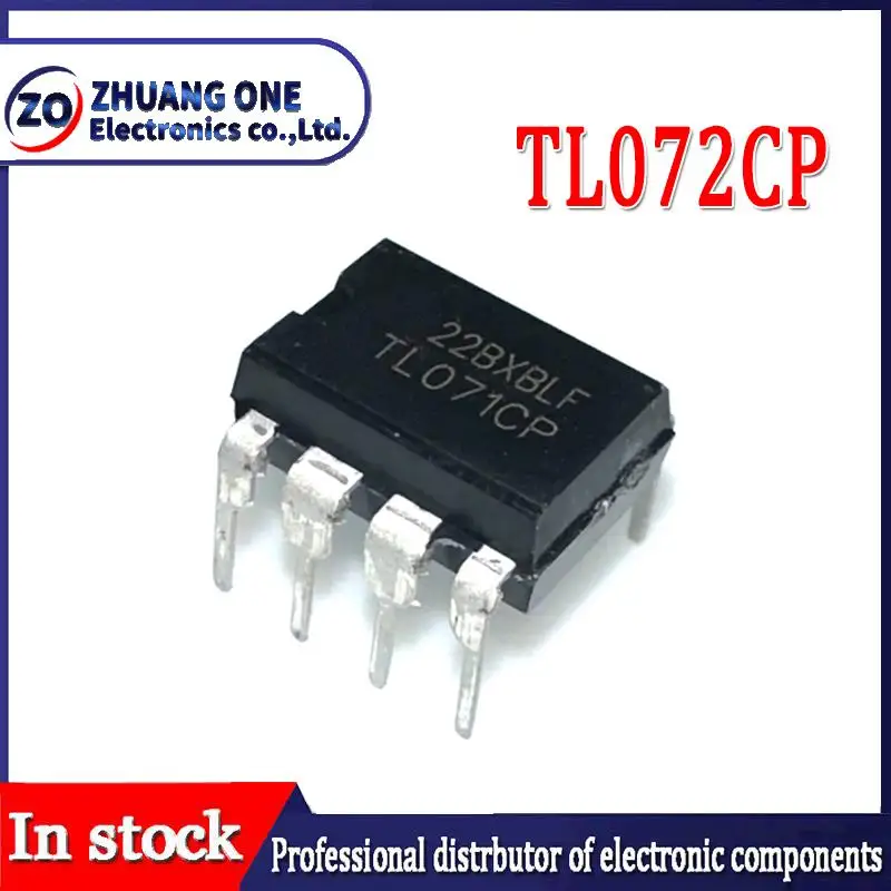 10PCS-TL072CP-TL072-DIP-TL072CN-DIP-8-TL062CP-TL062-TL082CP-TL082 ...