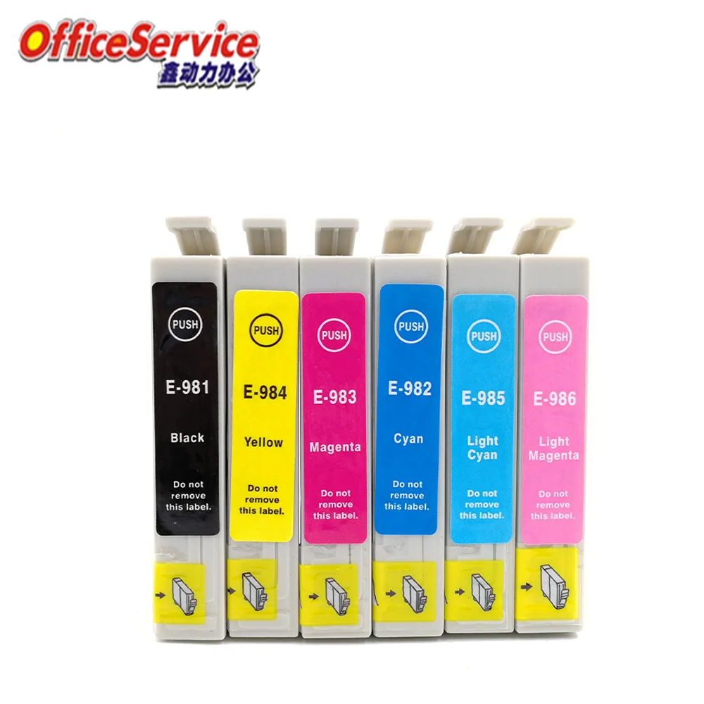 T0981-Ink-Cartridge-Compatible-For-Epson-Artisan-600-700-710-730-800 ...