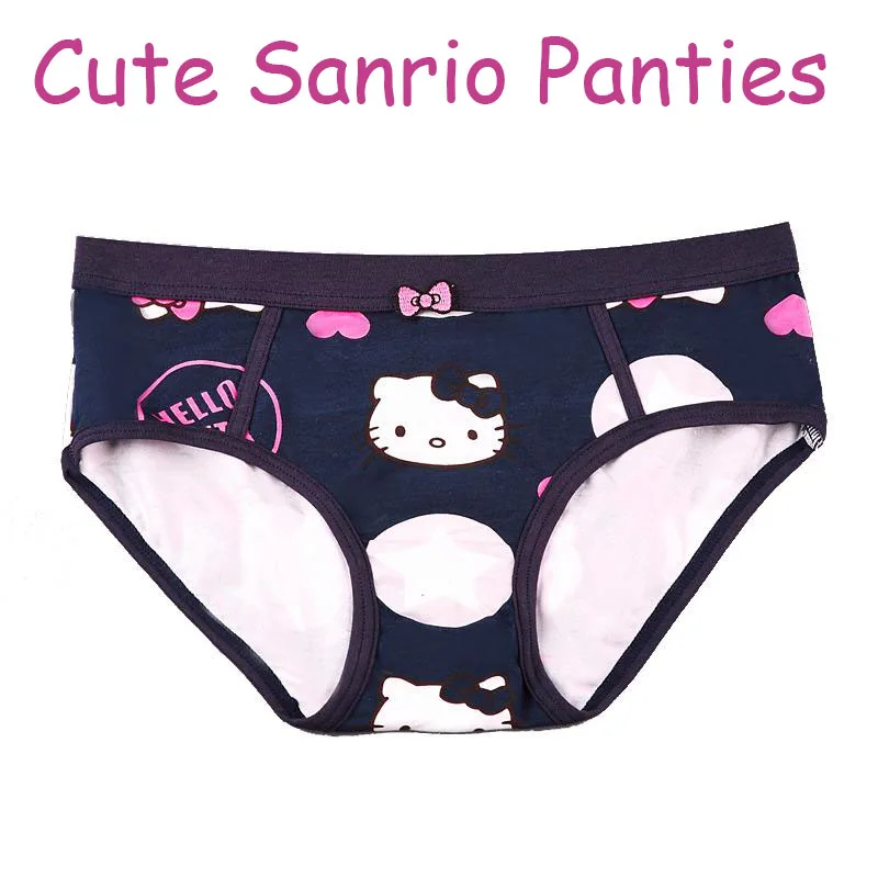 Fashion-Kawaii-Sanrioed-Underwear-Cute-Soft-Hello-Kt-Cartoon-Anime-Girl ...