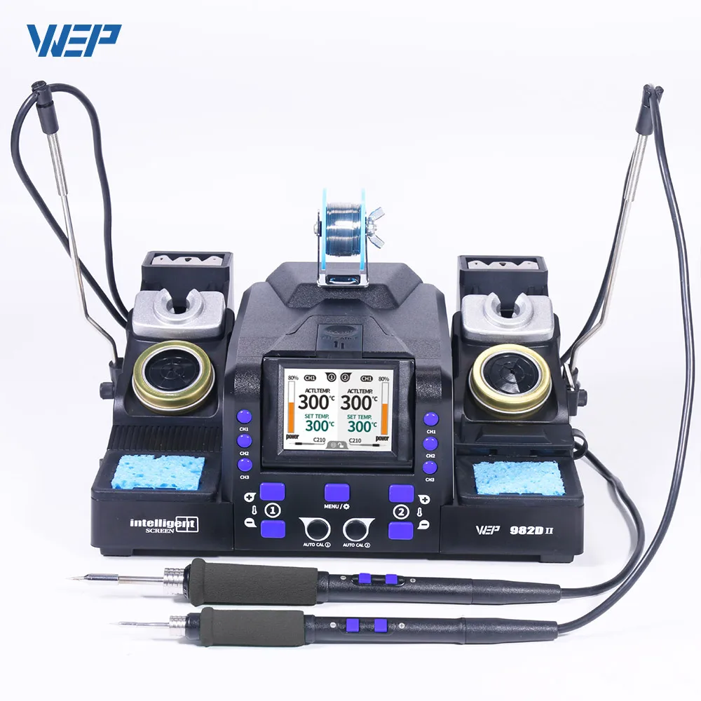 WEP-982D-Precision-Soldering-Station-150W-2S-Heating-Auto-Calibration ...