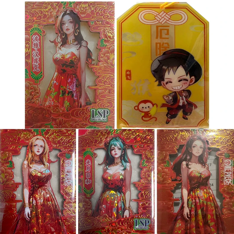 Anime-ONE-PIECE-LSP-series-collection-card-Zodiac-amulet-Boa-Hancock ...