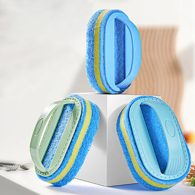 Kitchen Bathroom Toilet Cleaning Magic Sponge Glass Wall Cleaning Bath ...
