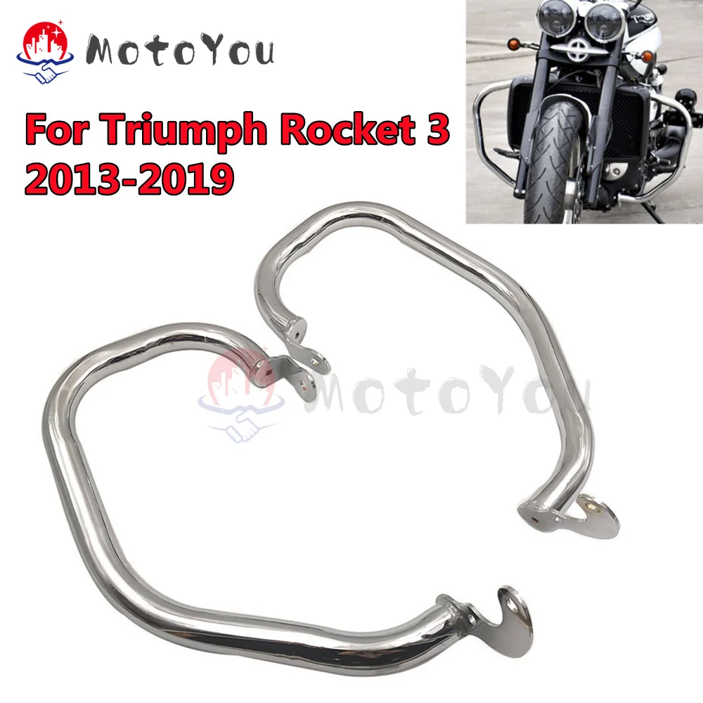 For Triumph Rocket III 2013-2019 Engine Guard Highway Crash Bar ...