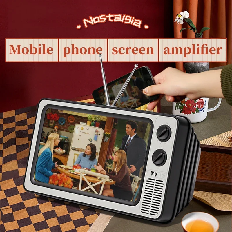 12 Inch Phone Screen Magnifier Enlarged Expand Stand Phone Holder HD ...