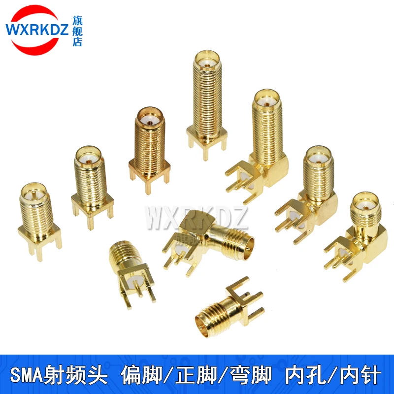 5Pcs SMA-KWE SMA-KE SMA-KHD SMA Female Jack Male Plug Adapter Solder ...
