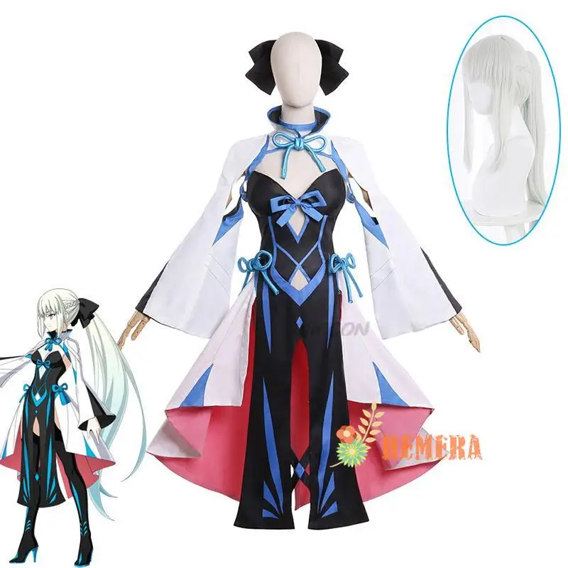 Fate-Grand-Order-FGO-Cosplay-Costume-Anime-Game-Vivian-Morgan-Wig ...