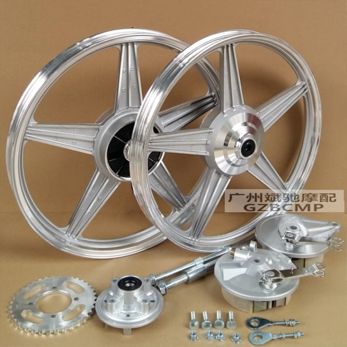 aluminum alloy WY125-A CG125 1.4x18 1.6x18 front rear motorcycle wheel ...