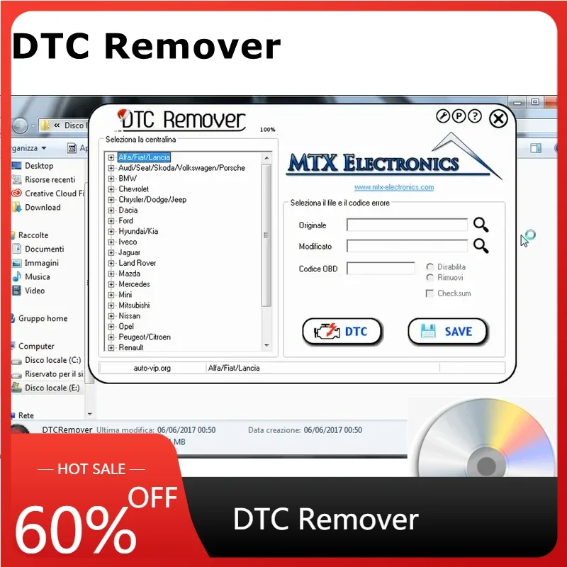 DTC Remover pour KESS KTAG FGTAone OBD2, logiciel MTX DTC 1.8.pig avec ...