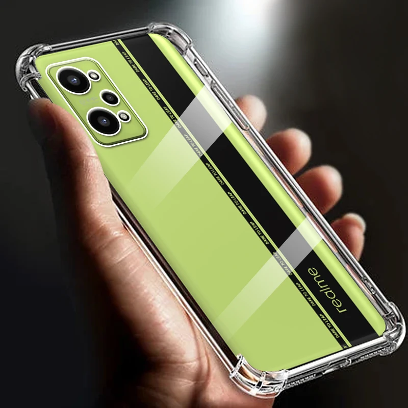 Thickened-Airbag-Shockproof-Clear-Soft-Tpu-Phone-Case-RMX3370-For ...