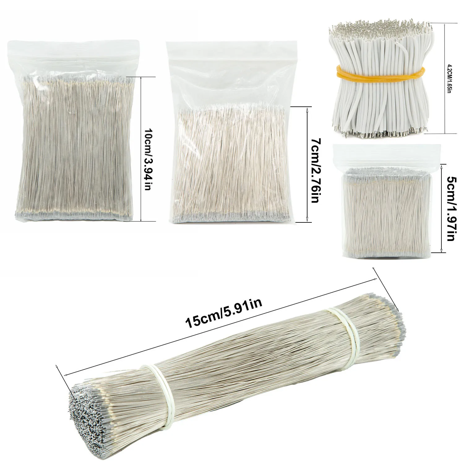 200PCS-Led-Neon-Led-Strip-Light-Welding-Wire-Silver-Black-Color ...