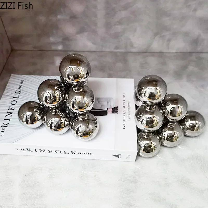 Minimalism-Sphericity-Geometric-Triangle-Crystal-Magic-Cube-Statue-Desk ...