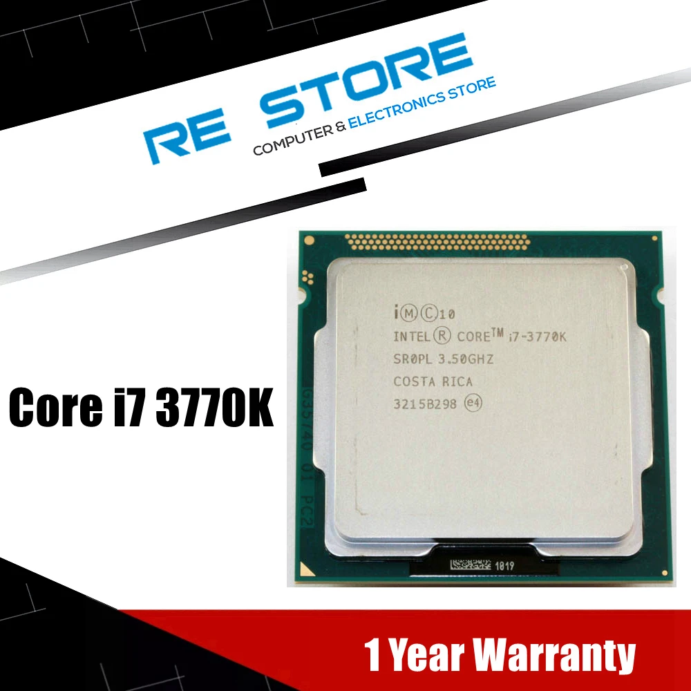 Intel Core i7 3770K 3.5GHz Quad Core 8MB Cache With HD Graphic 4000 TDP ...