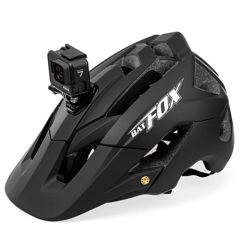 BATFOX-Ultralight-MTB-Road-Bike-Downhill-Helmet-With-Camera-Holder-For ...