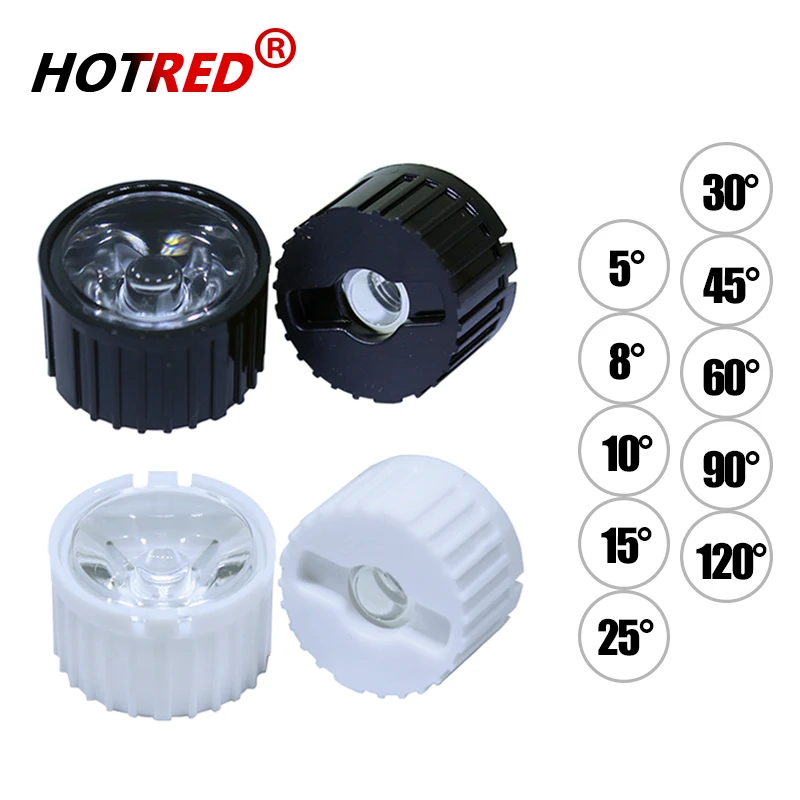 High-Power-1W-3W-5W-LED-Lens-20MM-PMMA-Lenses-With-Bracket-Reflector10 ...