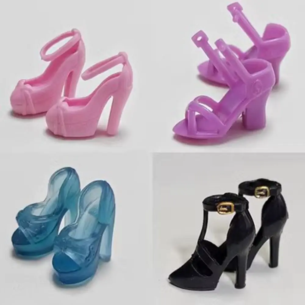 Quality-1-6-Doll-Shoes-High-Heels-Super-Model-30cm-Figure-Doll-Sandals ...