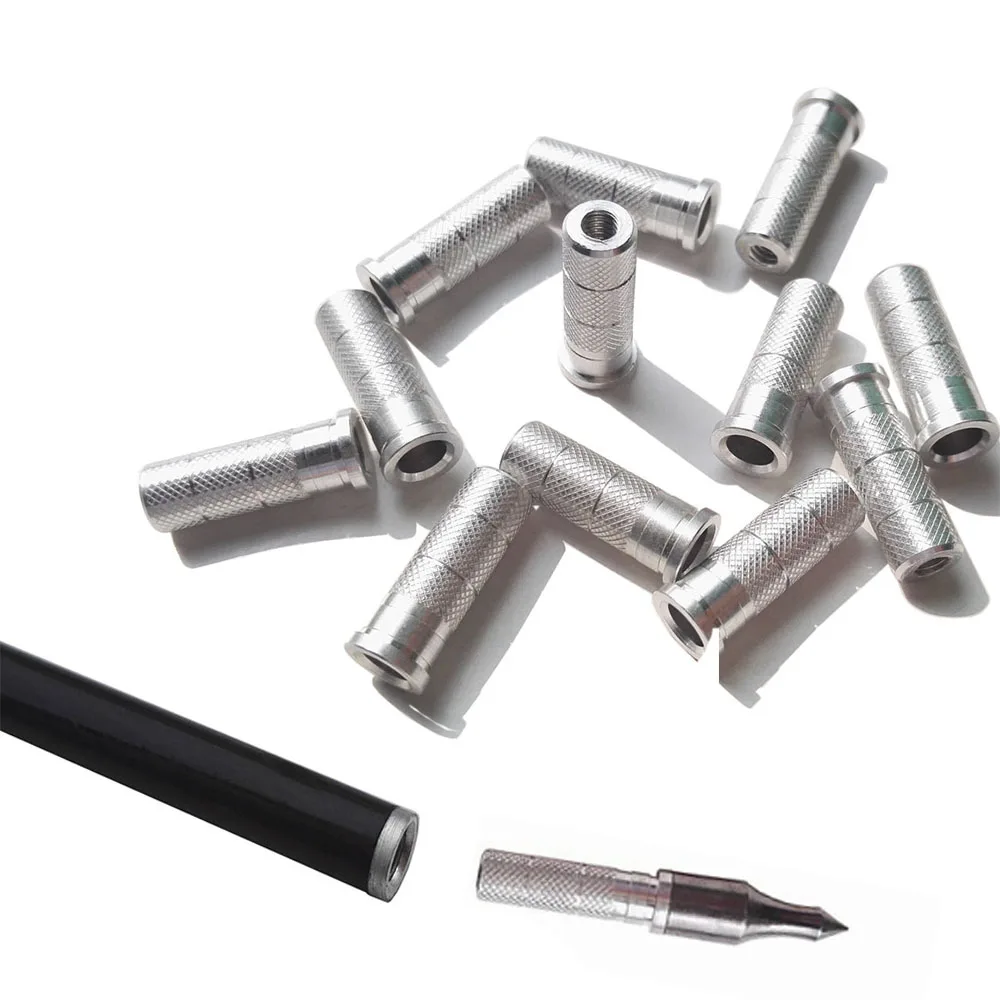ID-6-2mm-Aviation-Aluminium-Arrow-Insert-Caps-fit-Broadheads-for ...