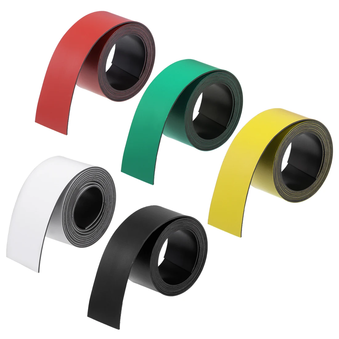 2pcs 1 Meter 25x1mm Dry Erase Magnetic Strip Magnetical Sheet Labels ...