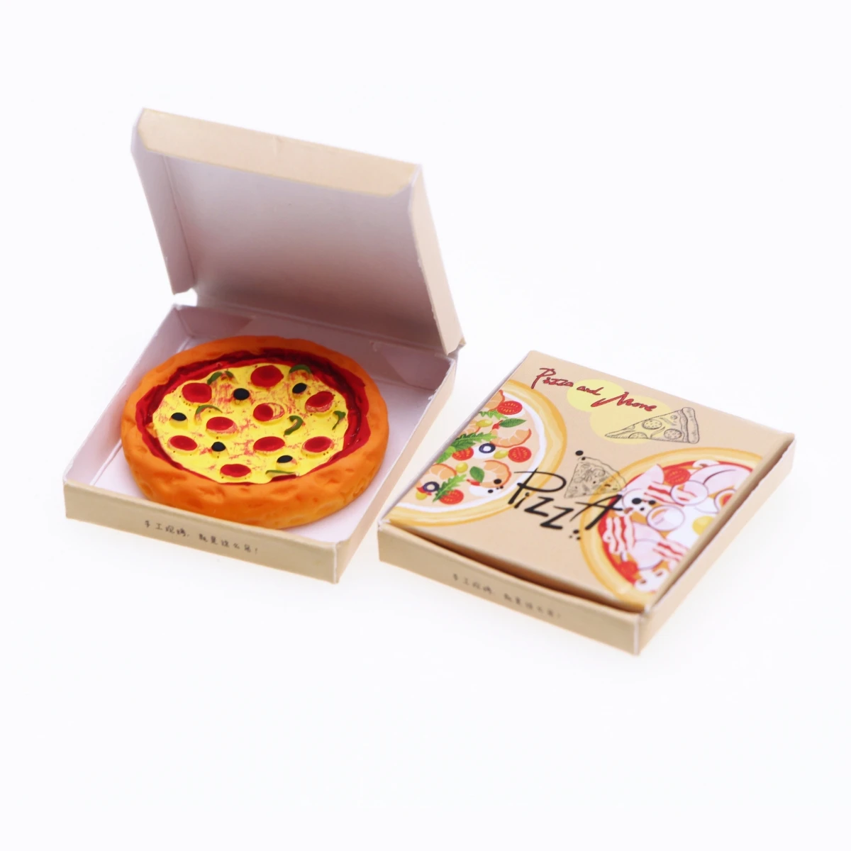 Dollhouse-Miniature-Pizza-Mini-Paper-Packing-Box-Model-Restaurant ...