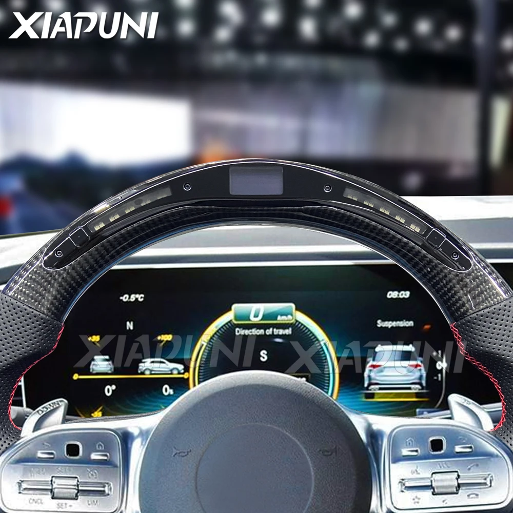 RPM Steering Wheel For Benz Mercedes AMG C63 W205 W204 W213 W212 2012 ...