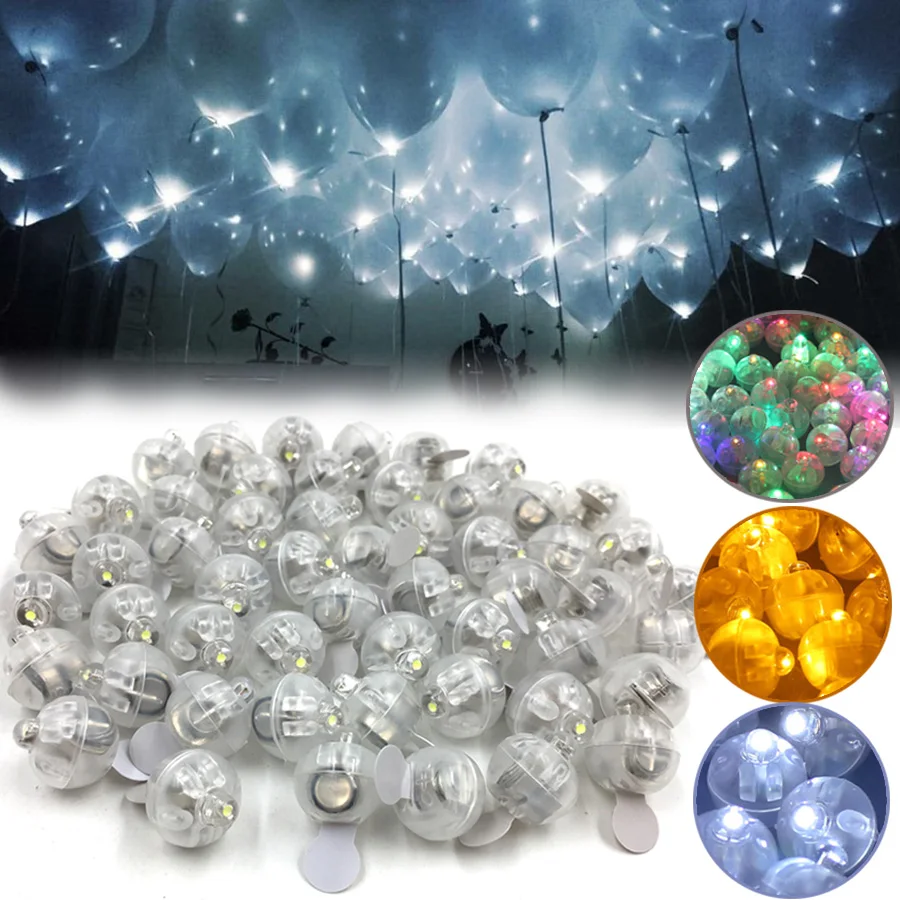 50Pcs-Tumbler-Small-Round-Ball-Light-Balloon-LED-Flash-Luminous-Lamps ...