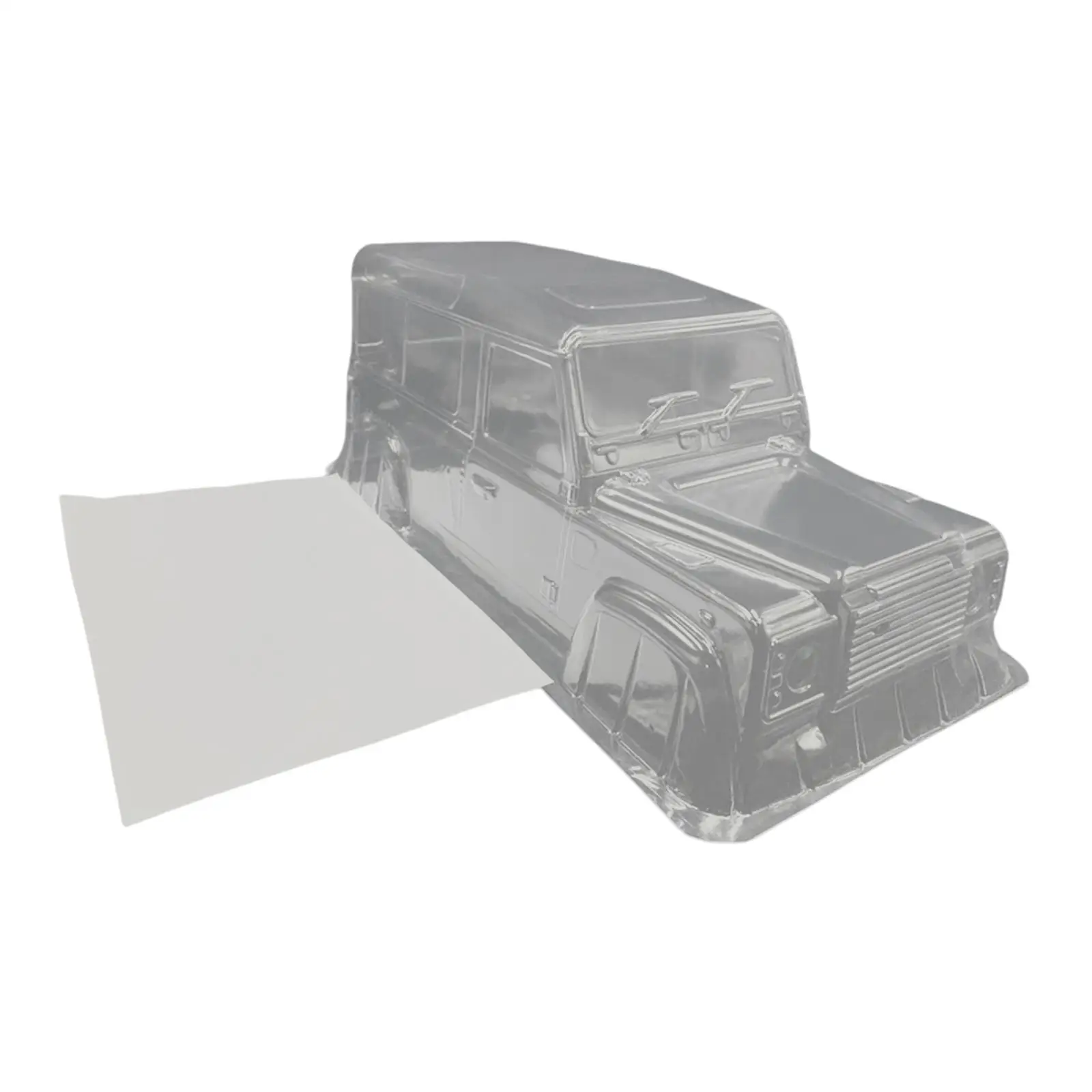 RC Clear Body RC Model Toy Accs Clear DIY 1:10 Scale RC Car Body Shell ...