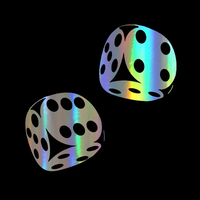 3pcs-Dice-Graphics-Car-Stickers-Auto-Casino-Poker-Funny-Automobile ...