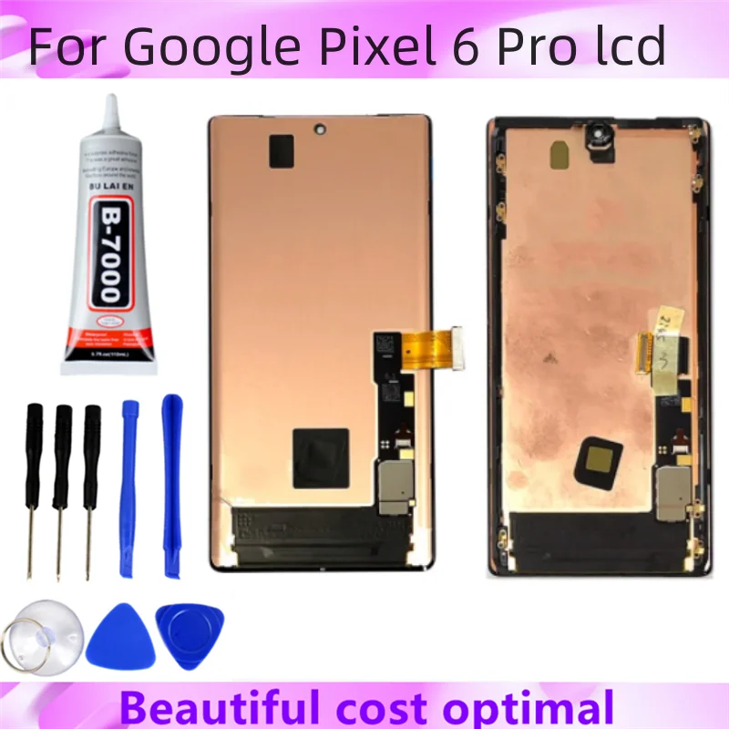 OLED-Screen-For-Google-Pixel-6-Pro-GLUOG-G8VOU-Lcd-Display-Digital ...