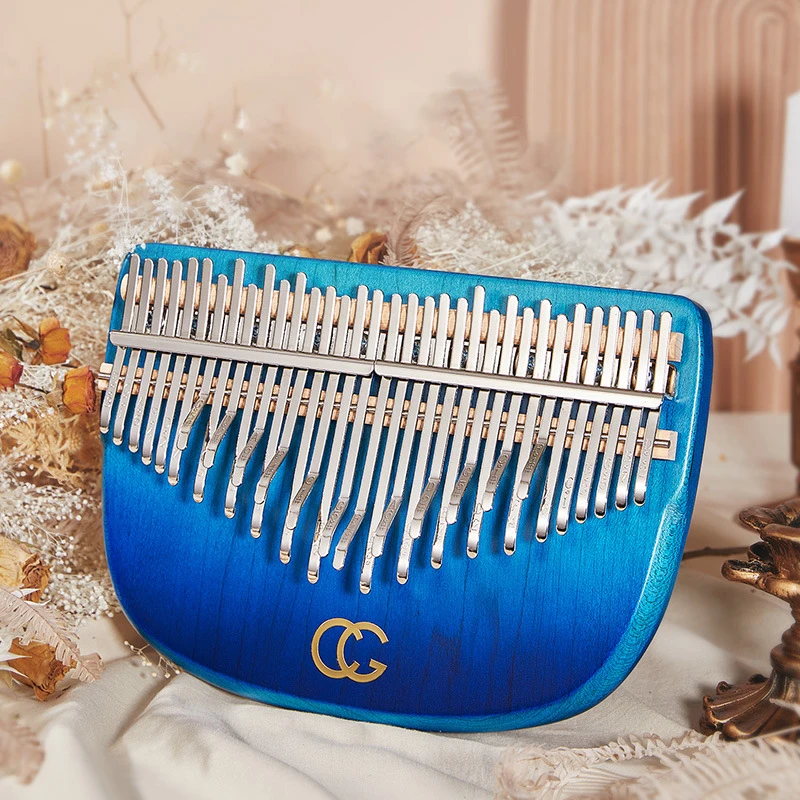Double-Layer-Chromatic-Kalimba-34-Keys-Professional-Thumb-Piano-Kalimba ...