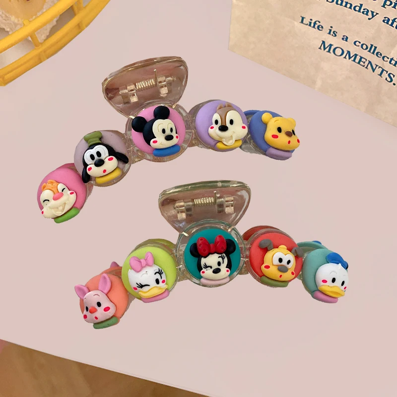 Disney-Mickey-Round-Avatar-Hair-Clip-Women-Minnie-Mouse-Hair-Grips ...
