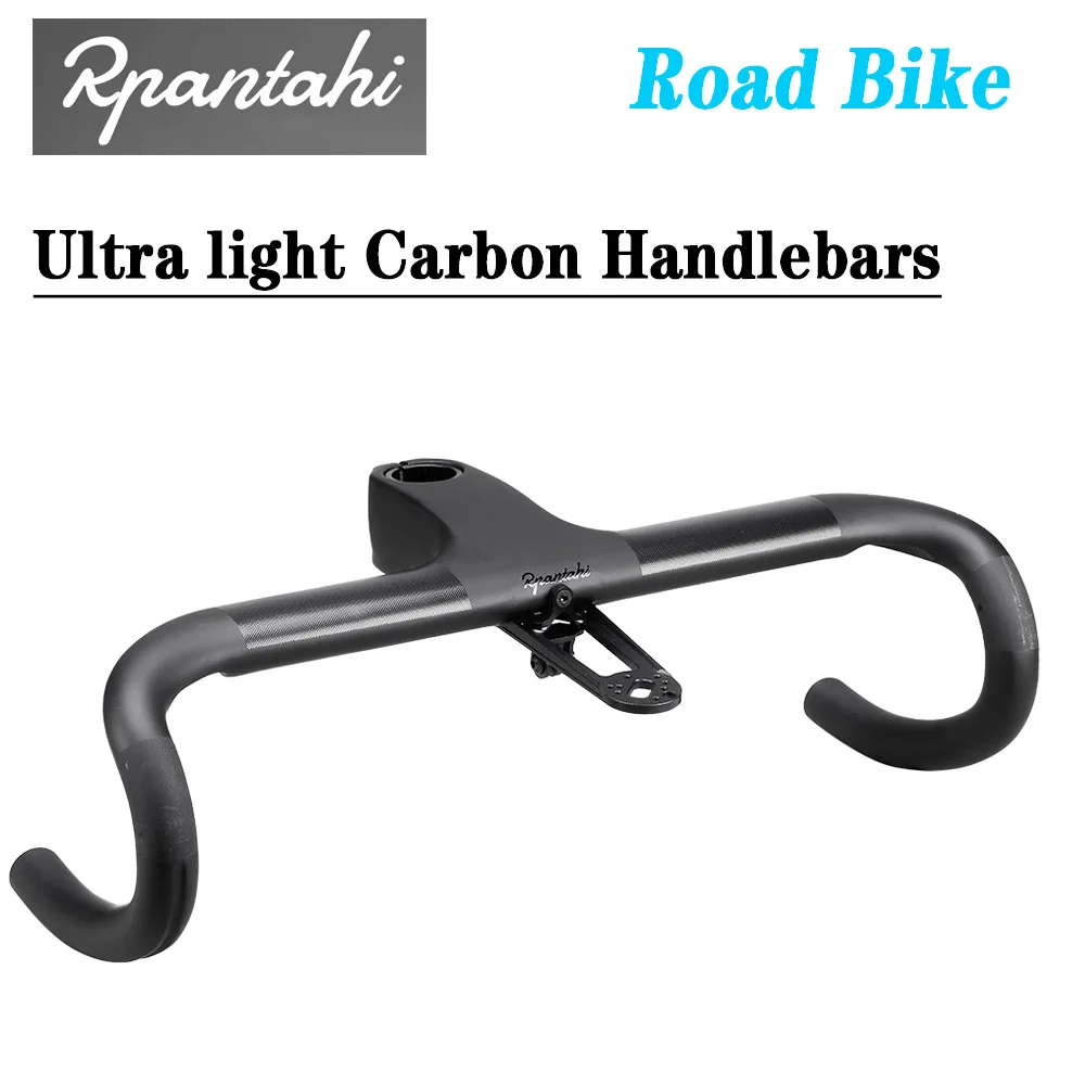 Ultra-light-Road-Bicycle-Carbon-Fiber-Handlebars-Integrated-Stem-28-6 ...