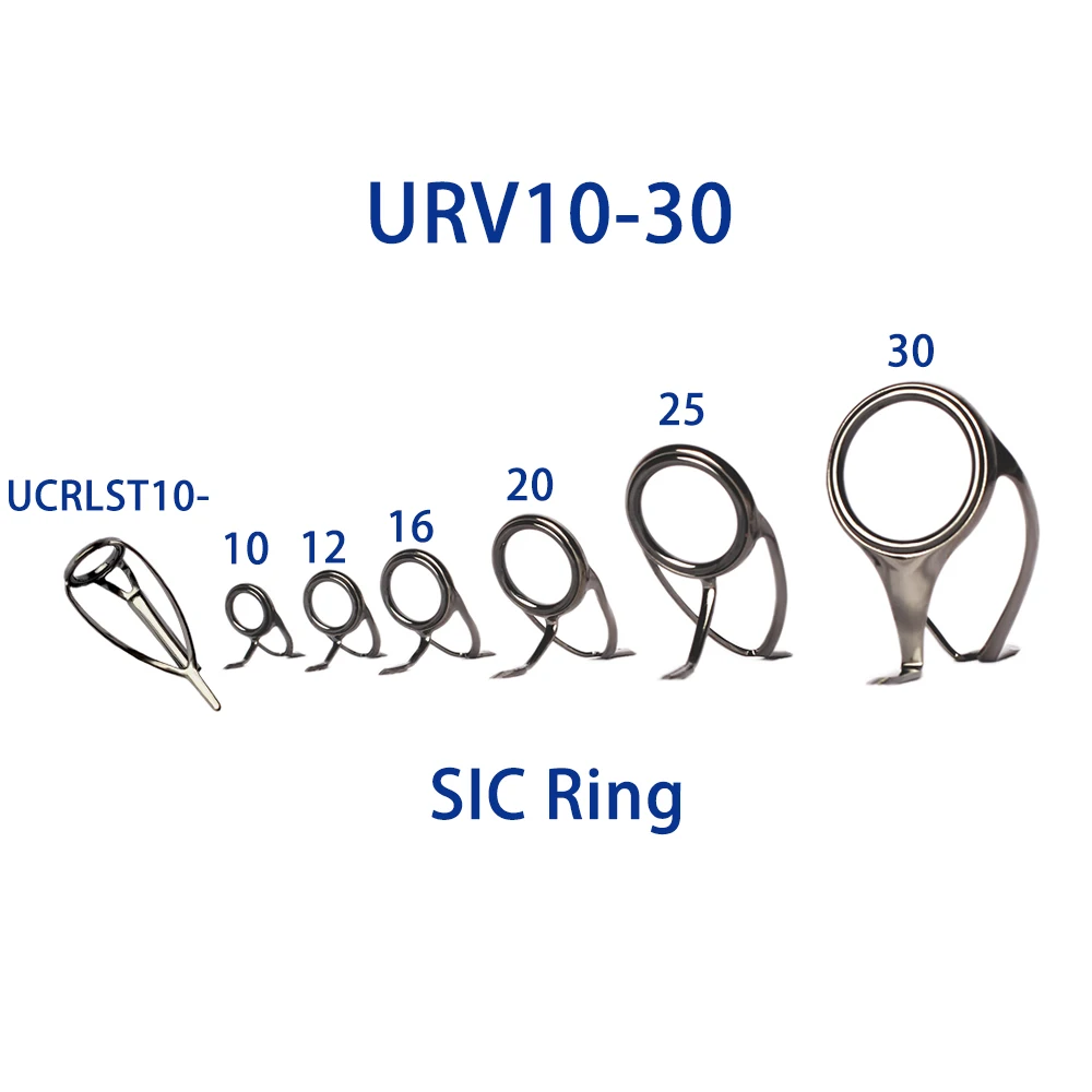 Copy-Fuji-ring-guides-set-KW-RV-guide-Kit-Heavy-Spin-Surf-Fishing-Rod ...