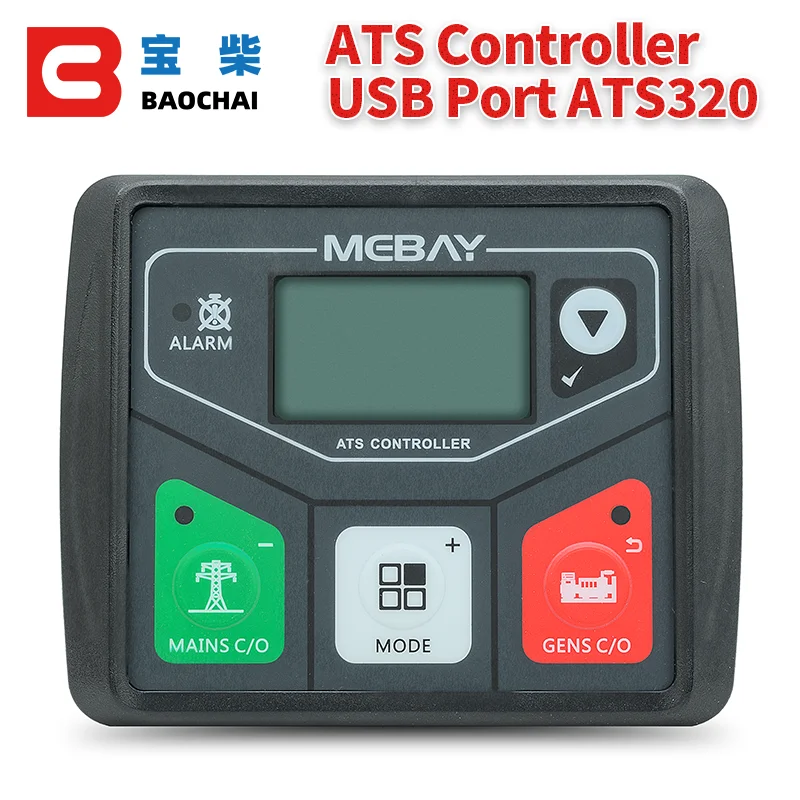 Generator-Controller-Mebay-ATS320-ATS-Automatic-Transfer-Switch-Control ...