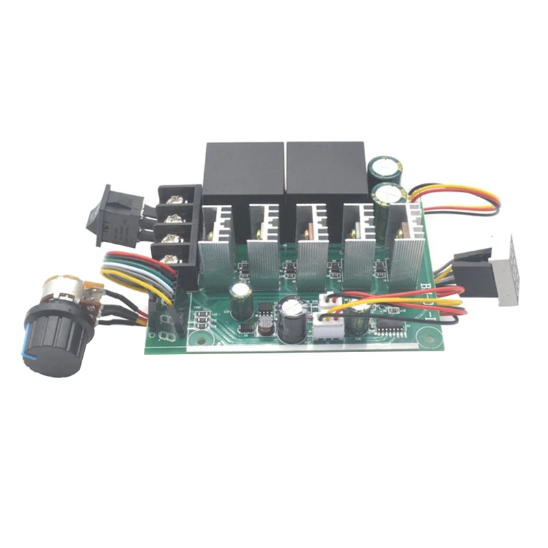 DC10-55V-Motor-Speed-Controller-Electric-PWM-Control-Regulator-With ...