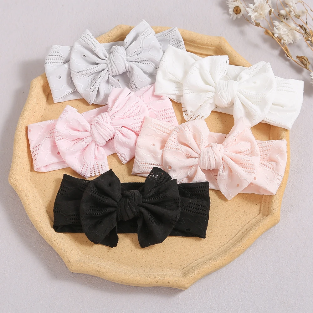 1pcs Bow Baby Head Band for Children Lace Baby Headbands Newborn Soft ...