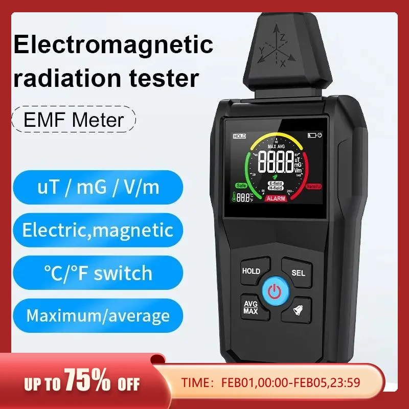 Detector-de-radiaci-n-electromagn-tica-EMF01-instrumento-de-medici-n-de-ondas-electromagn-ticas ...