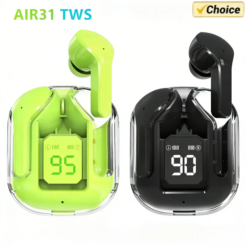 New Air31 TWS Bluetooth Earphone 9D Stereo Wireless Headphone In Ear ...