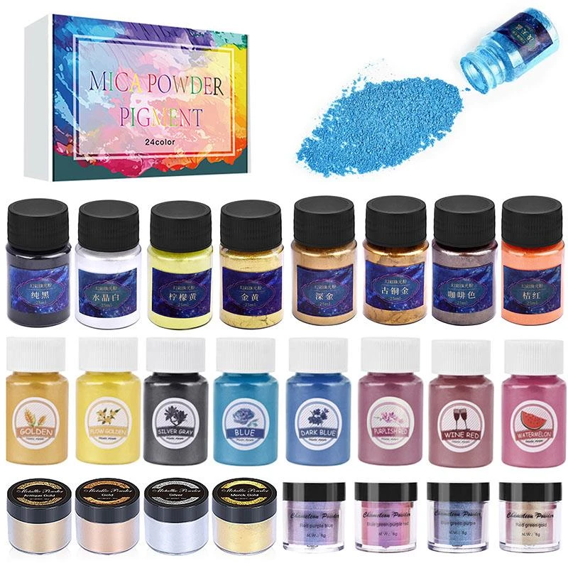 Epoxy Resin Colorant Dye Pigment Filling Kit | Epoxy Resin Pigment ...