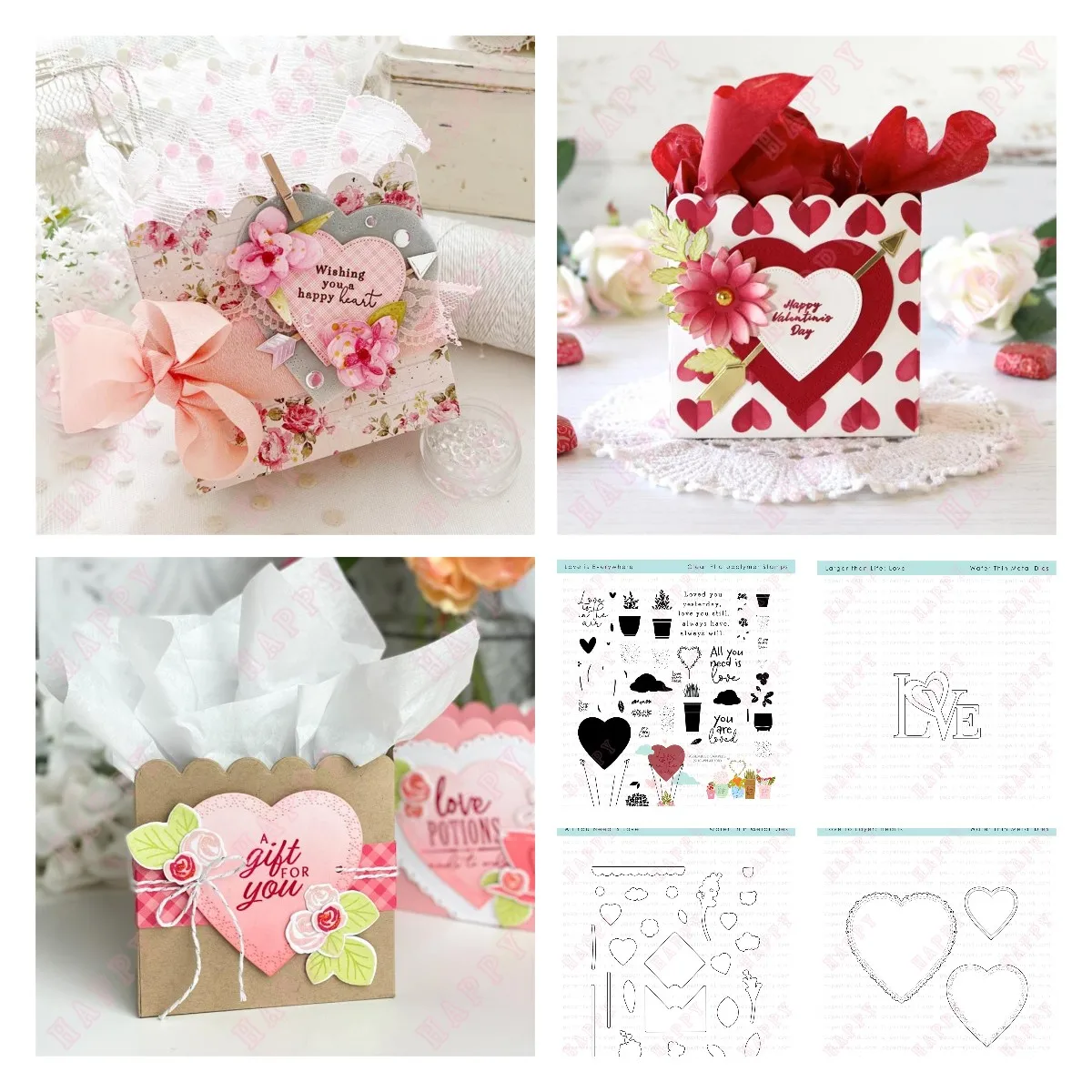 Valentine-s-Celebration-Stamp-Metal-Cutting-Dies-Hot-Foil-Scrapbook ...