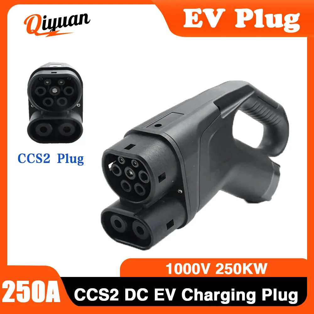 200A-CCS2-EV-Charging-Plug-CCS-Combo-2-Connector-EV-Charger-Type-2 ...