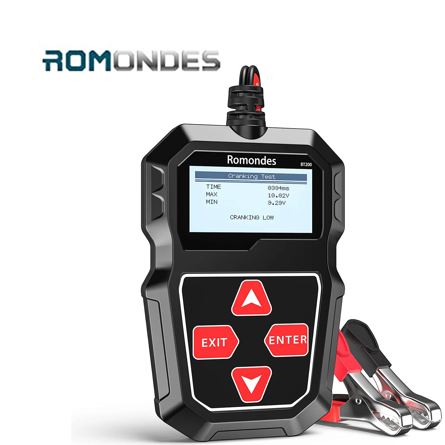 Romondes-BT200-Car-Battery-Tester-12V-100-2000-CCA-Auto-Battery-Load ...