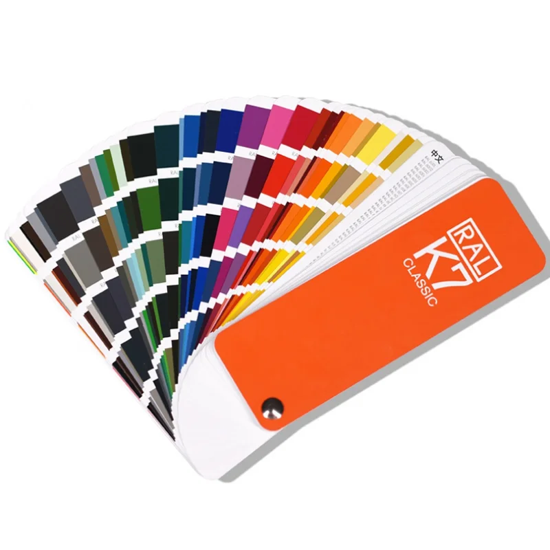 Paint Swatches Vutos Original Germany RAL Color Card International ...