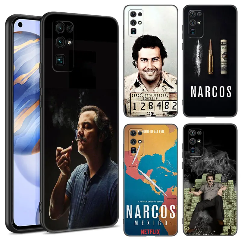 Narcos-Pablo-Escobar-Black-Phone-Case-For-Honor-70-90-Lite-X40-GT-X50-i ...