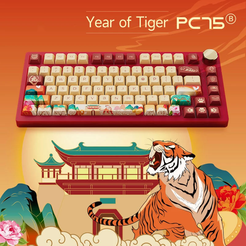 abolir Por encima de la cabeza y el hombro Poner a prueba o probar teclado tiger Hecho un ...