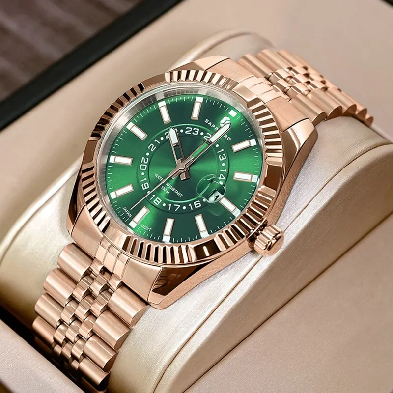 Mens Watches 100M Waterproof Japanese Quartz Watch Men Minimalist ...