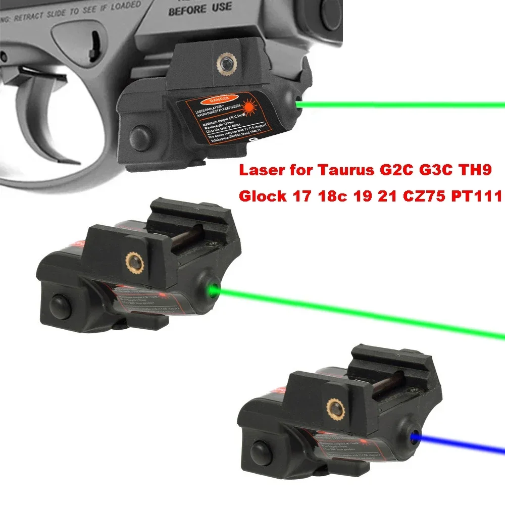 New-USB-Rechargeable-Green-Blue-Laser-Sight-Scope-Pistol-Aiming-Pointer ...